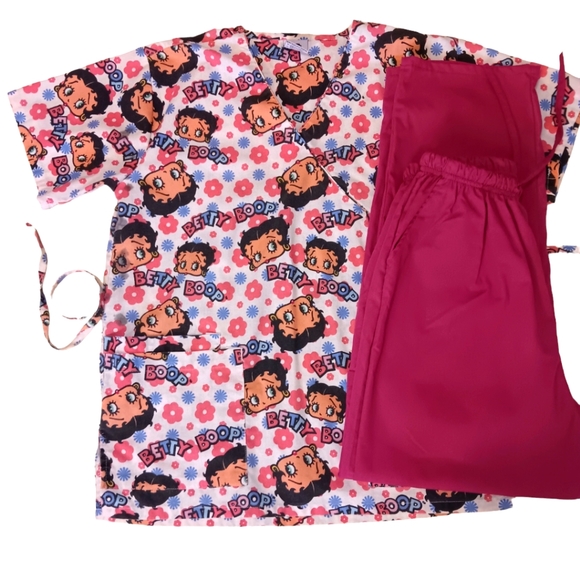 Smart Scrubs | Other | Betty Boop Scrub Set | Poshmark